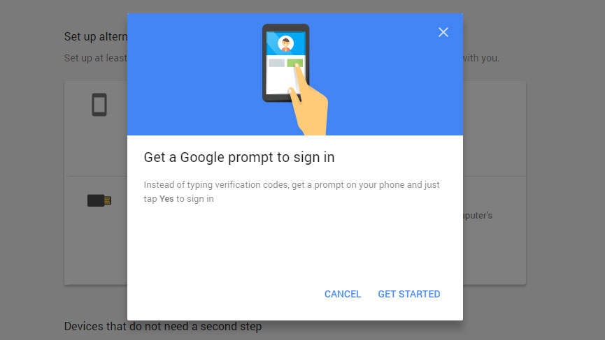2-Step Verification - Google Prompt - Trignodev Software